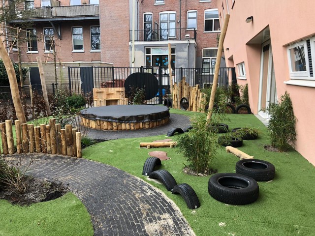 Groene schoolpleinen | Heijbers & Verkleij - Hoveniers